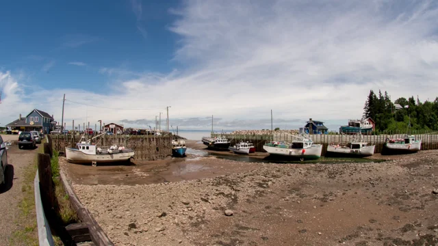 Bay Of Fundy Tides Time Lapse