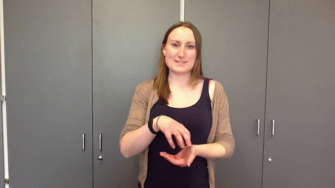Makaton sign for 'Rice' by Highshore SALT. on Vimeo