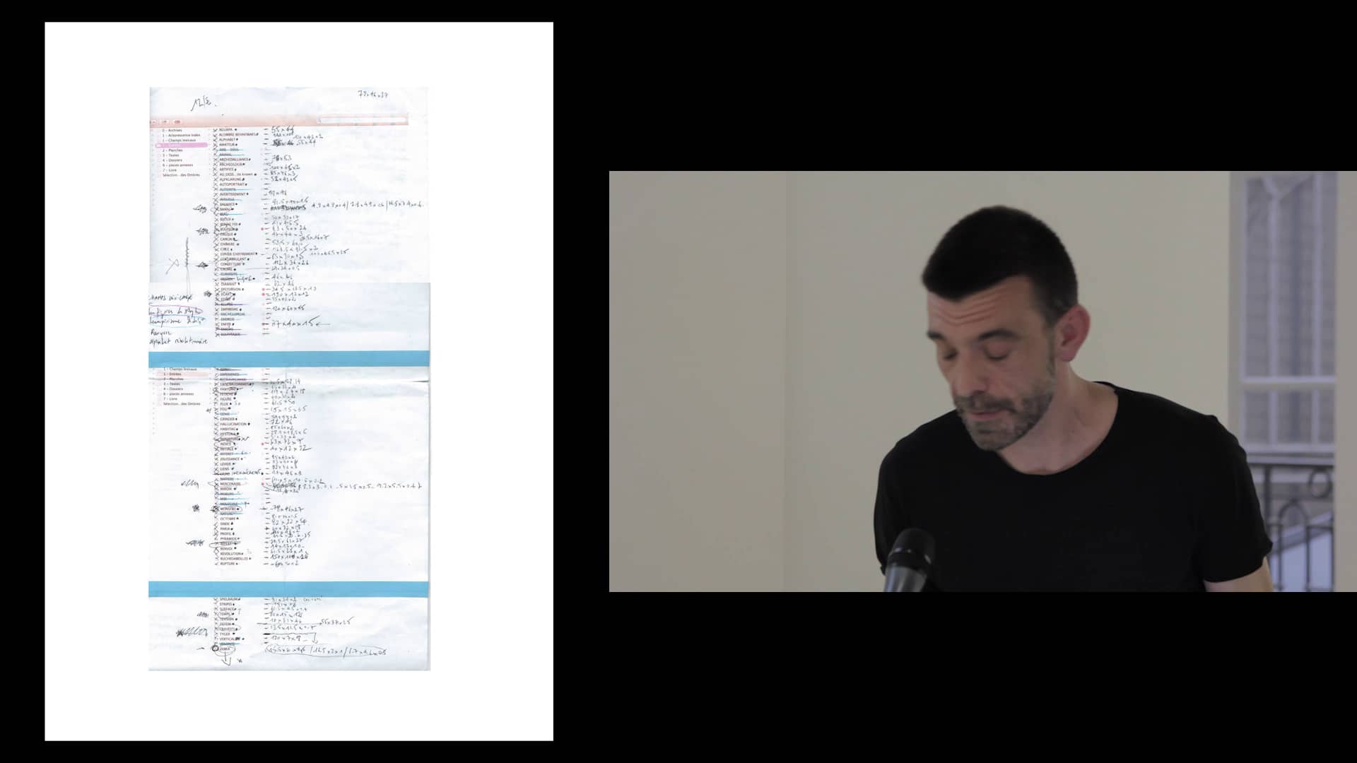 Eric Stephany - L'index des ombres / Partitions (Performances) 18/05 ...
