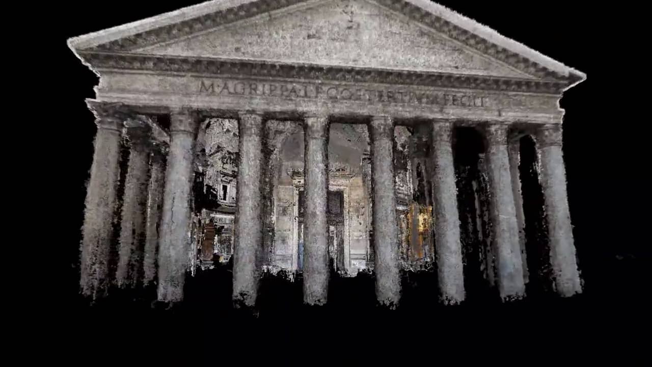 Rome's Pantheon 3D Reconstruction by URCV on Vimeo