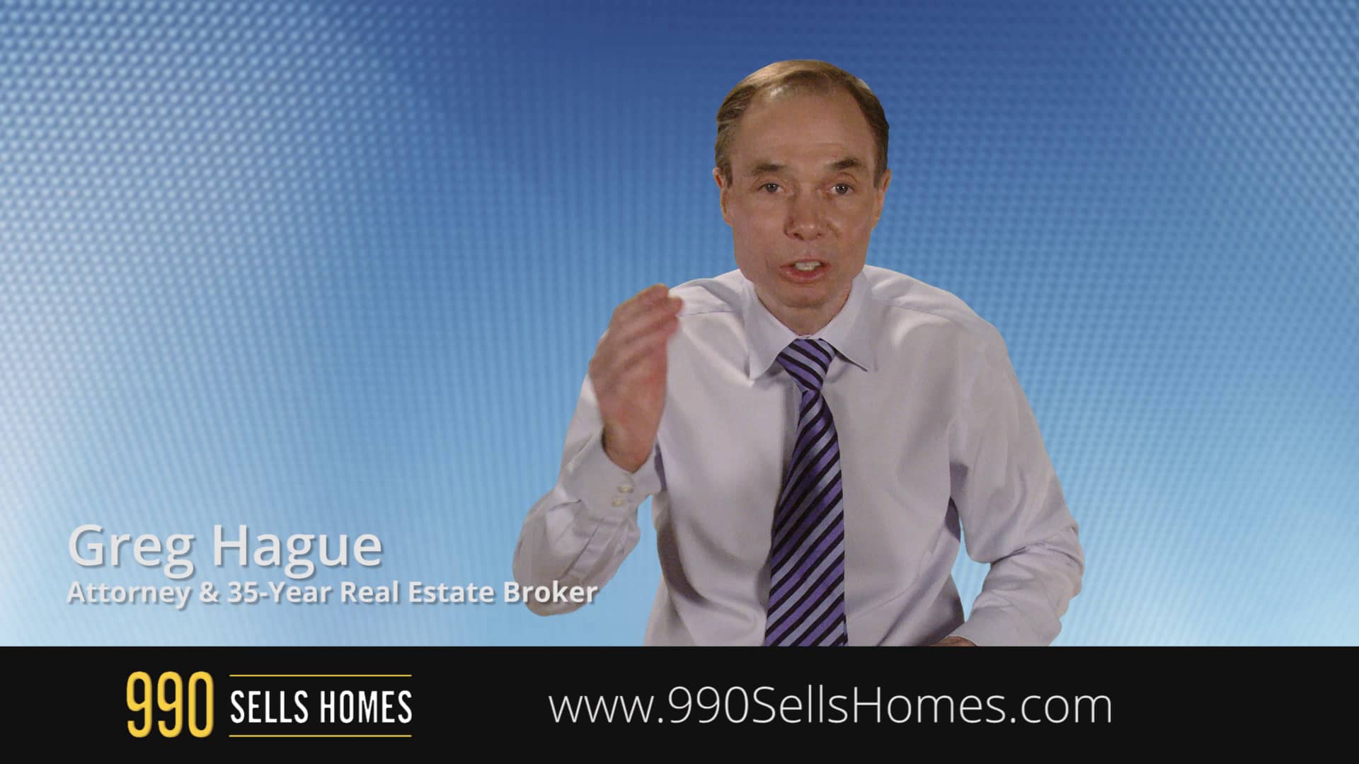 Greg Hague - 990 Sells Homes Commercial #1 - 0:30 on Vimeo