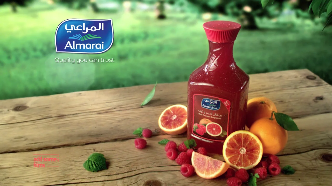 ALMARAI JUICE " Red Orange and Raspberry" TVC on Vimeo