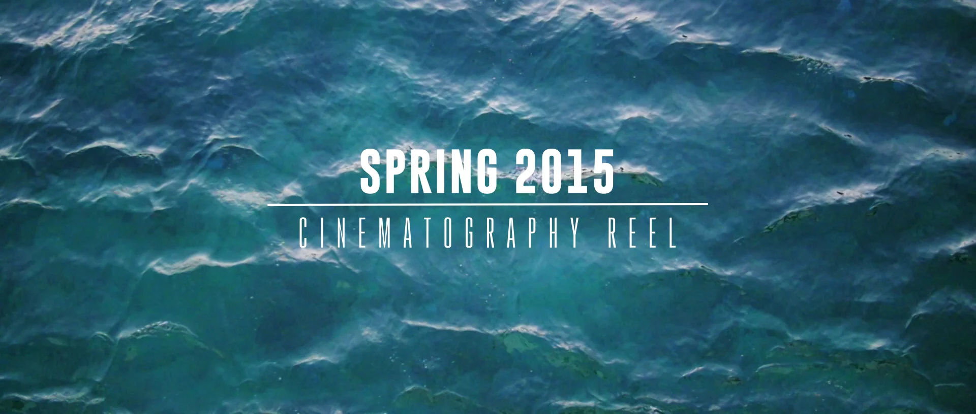 Cinematography Reel - Spring 2015 on Vimeo