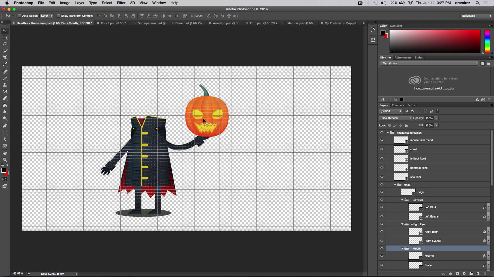 Character Animator tutorial - Building puppets using the Libraries panel on Vimeo