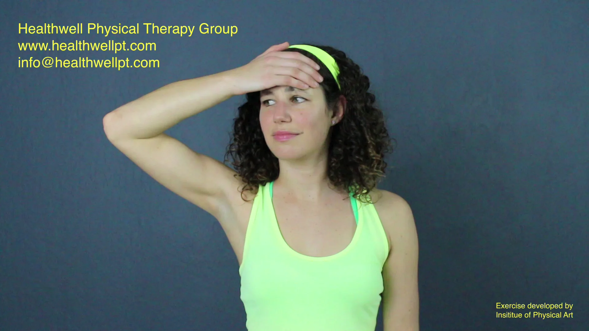 Exercise 1 Passive & Active Neck Rotations on Vimeo