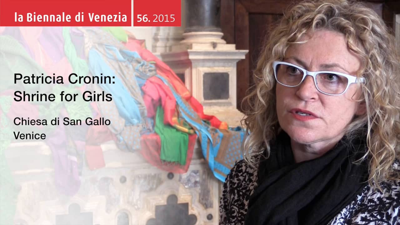 Patricia Cronin interview, Shrine for Girls, Venice Biennale, 2015. on ...