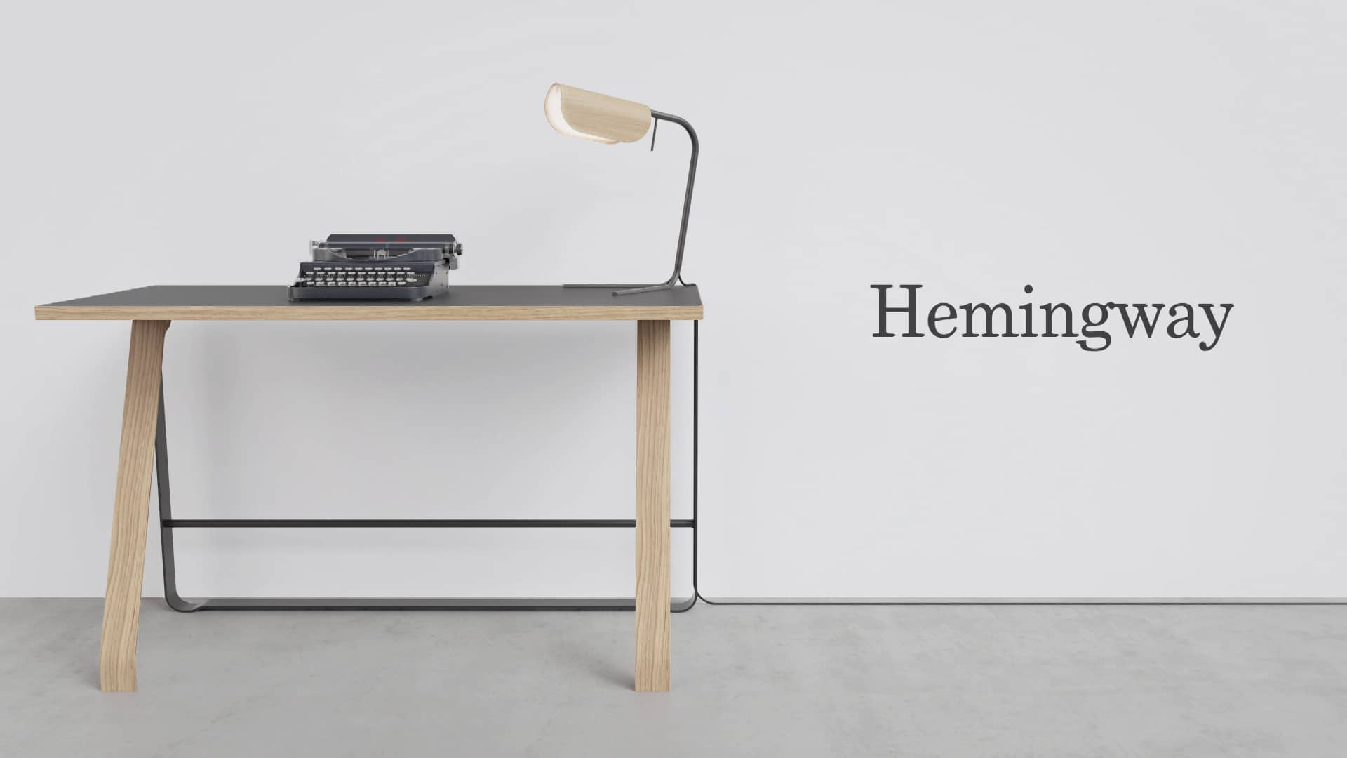 Hemingway Desk from Bent Hansen on Vimeo