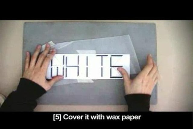 How to make HIDE-LIGHT sticker : hidden message appear when flash! on Vimeo