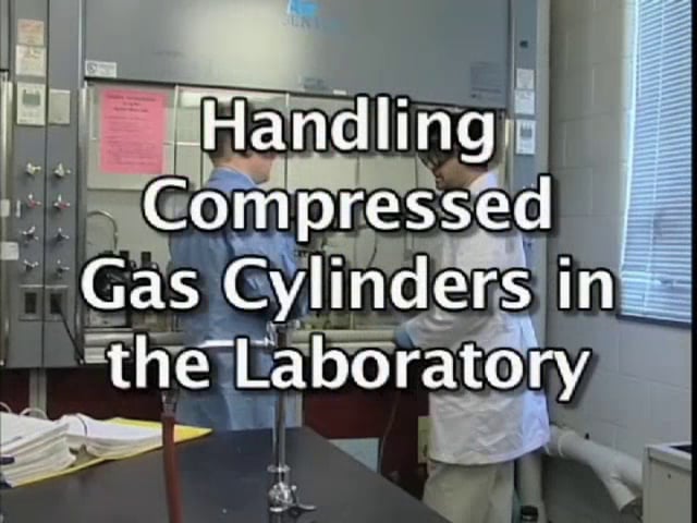 Compressed Gas Cylinders in the Laboratory on Vimeo
