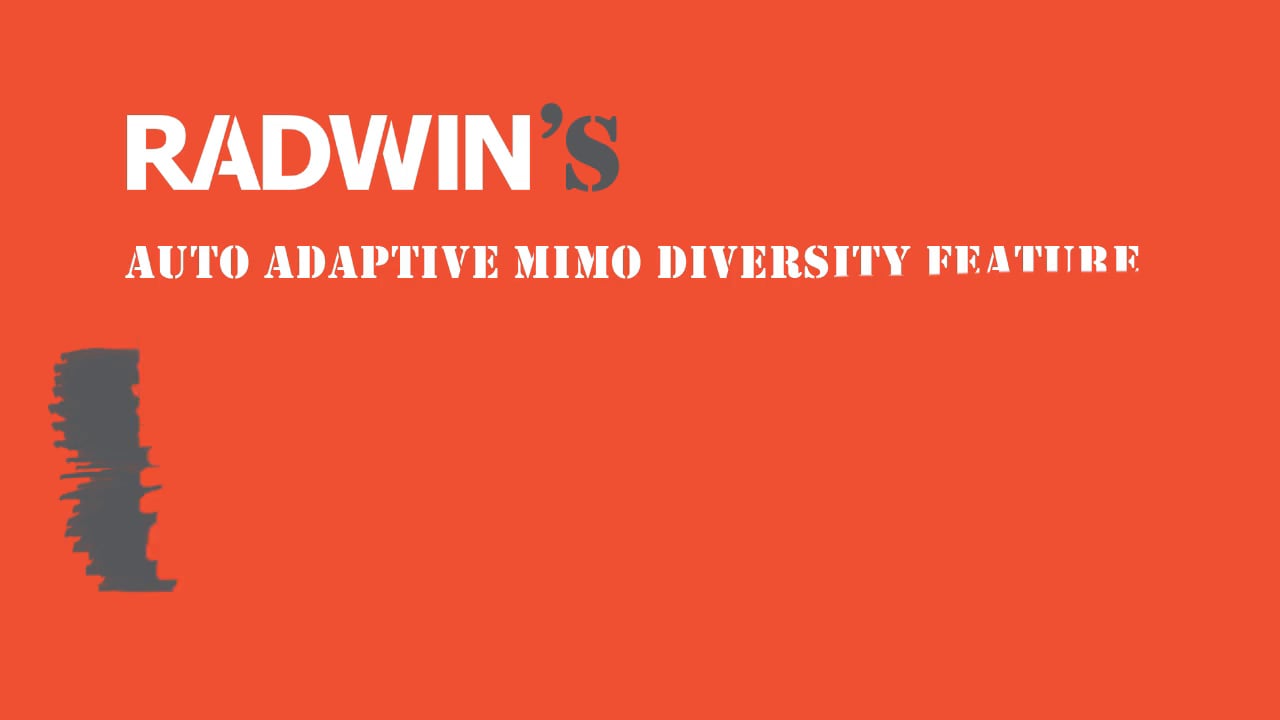 RADWIN Professional Services Tips: Adaptive MIMO Diversity on Vimeo