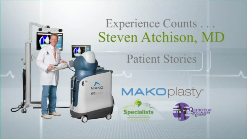 MAKOplasty Patient Stories - Dr. Steven Atchison on Vimeo