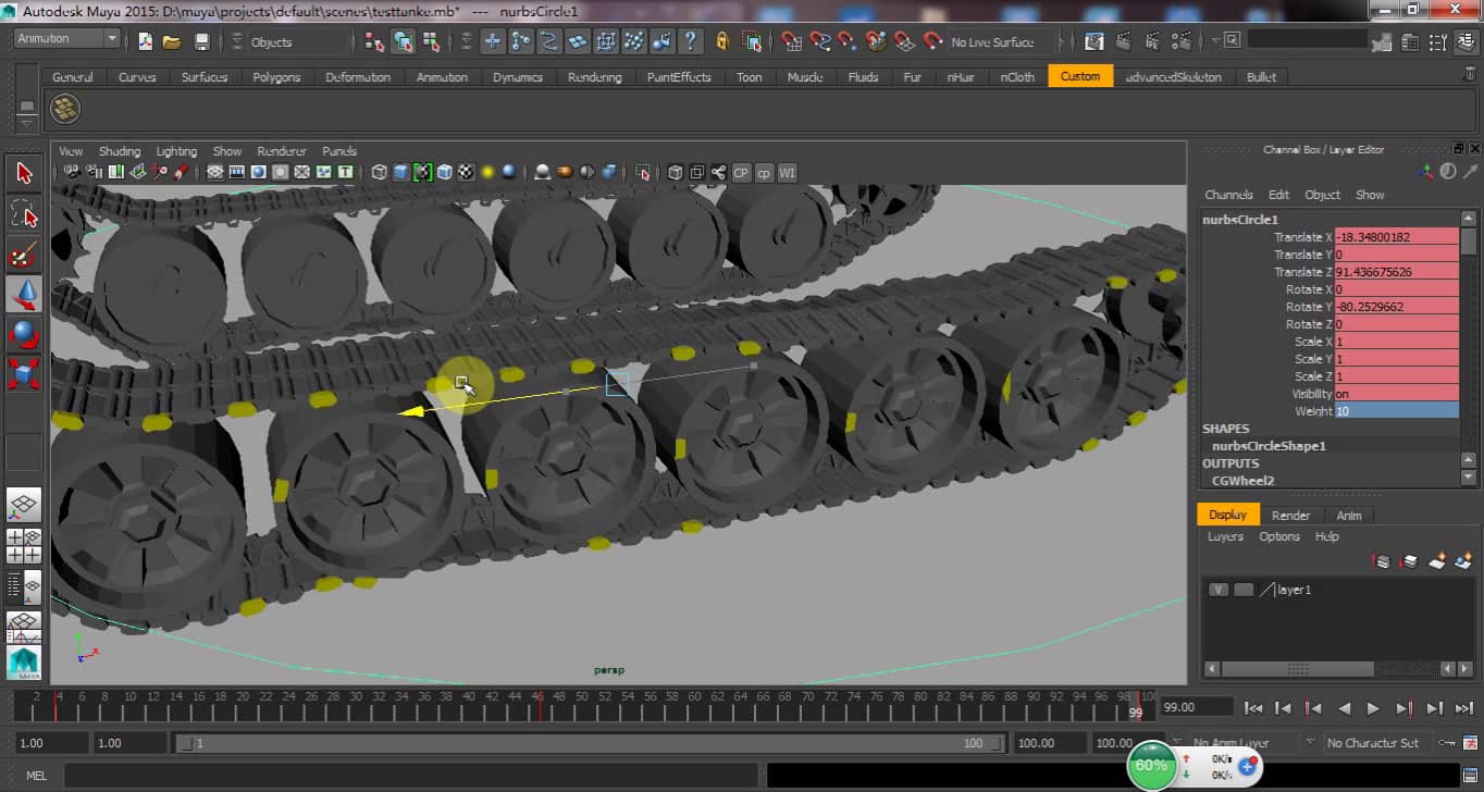 maya wheel track plugin on Vimeo