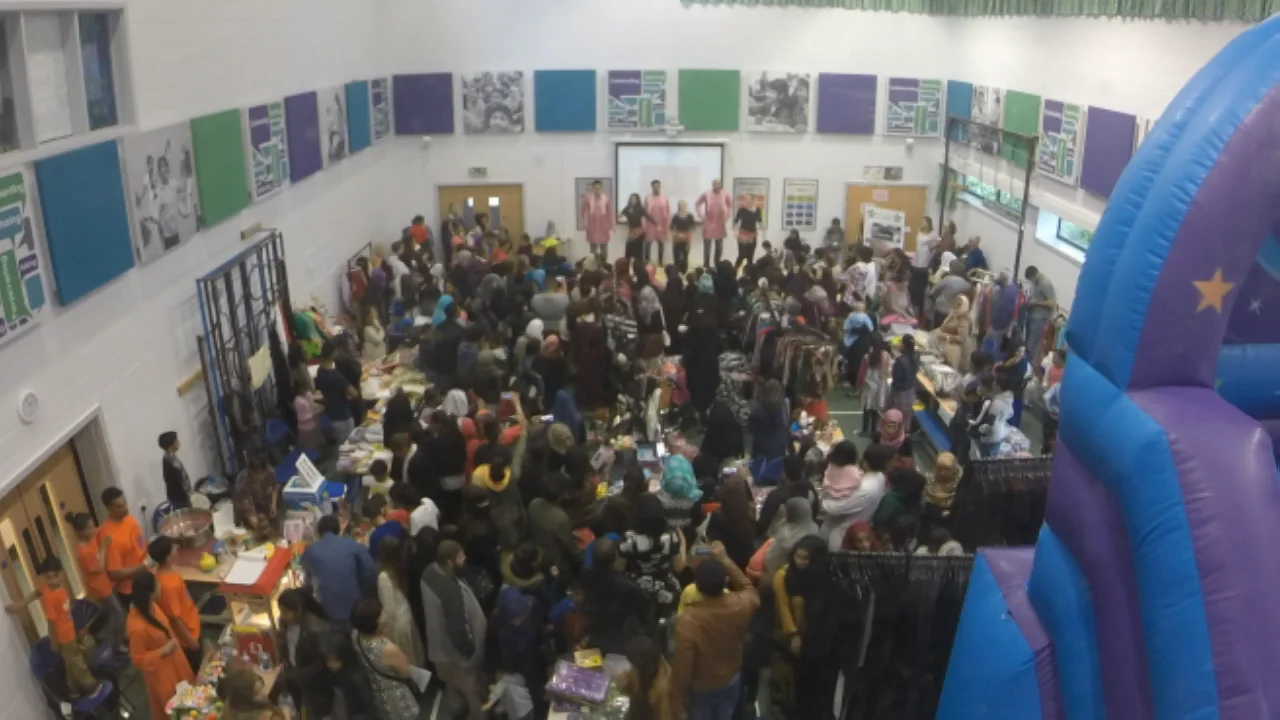 Bankside Primary - Community Day Timelapse on Vimeo