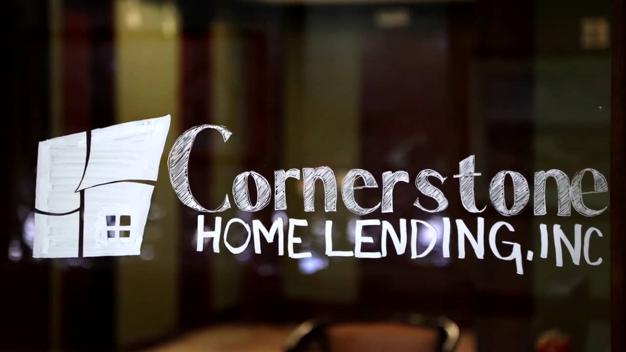 Cornerstone Home Lending, Inc. on Vimeo