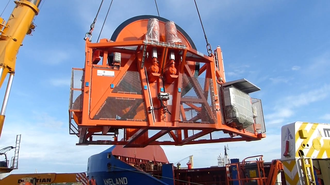 630T A&R WINCHES REEL IMECA FOR VARD PROJECT on Vimeo