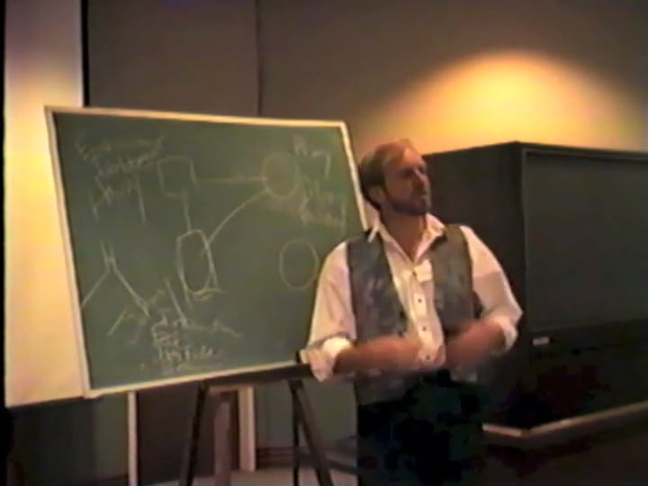 Narrative Therapy Co-founder Micheal White Workshop (circa 1990 ...