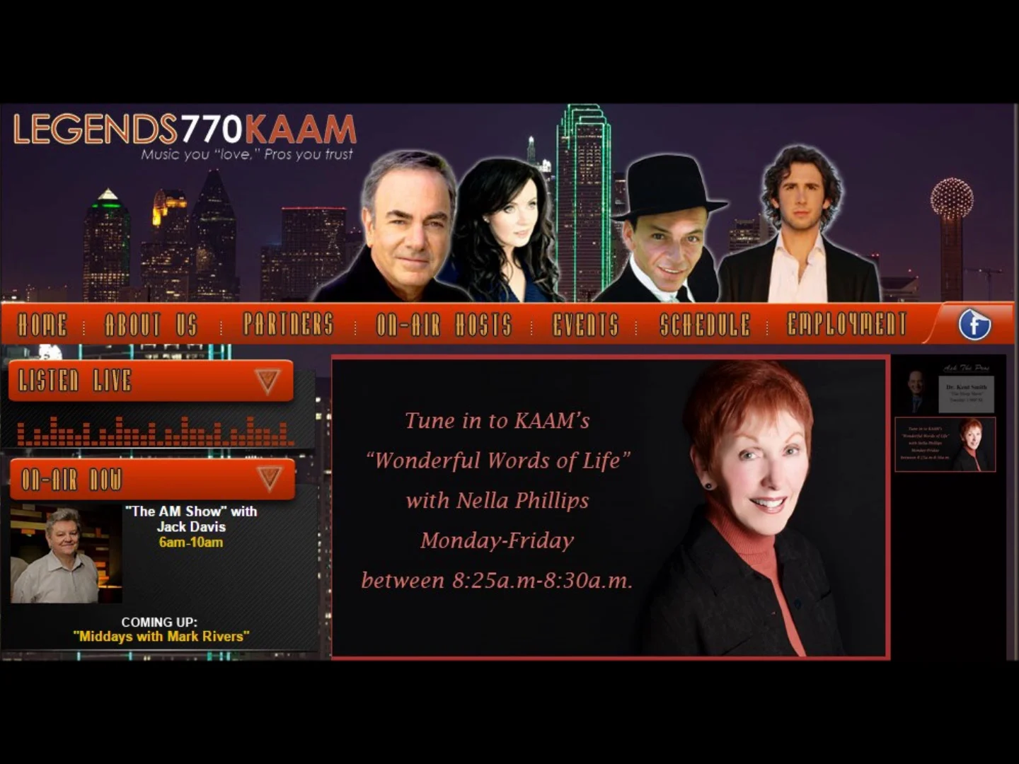 Wonderful Words of Life by Nella Phillips on KAAM Radio 6-24-15 on Vimeo