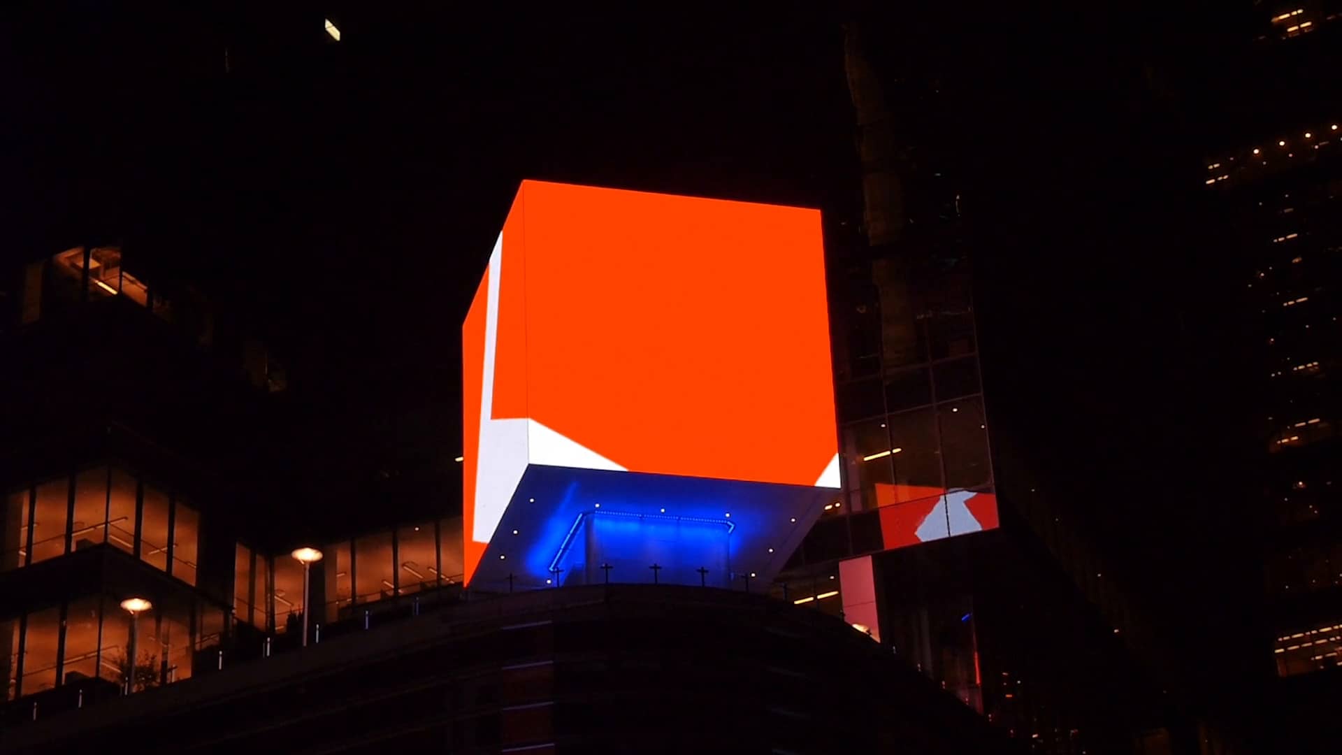 Imaginary Forces - Microsoft Times Square Cube on Vimeo