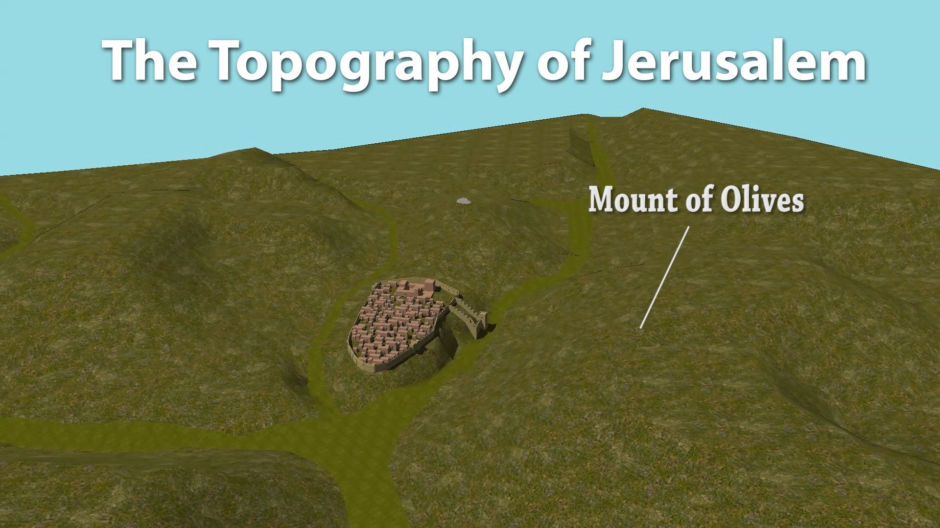 The Topography of Jerusalem on Vimeo