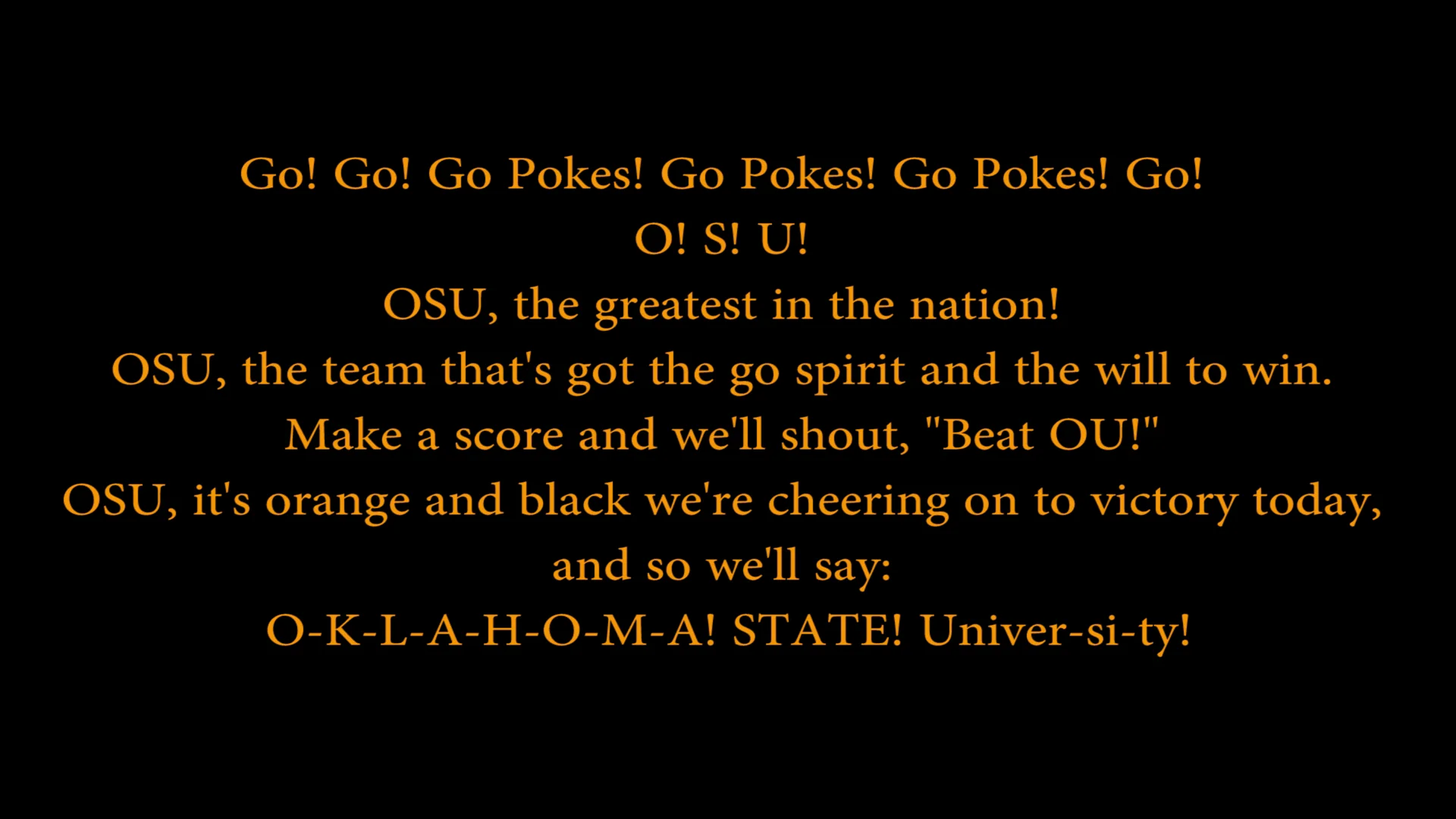 OSU Fight Songs 2.0 on Vimeo