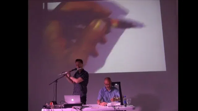 Live Hazard Collective @ ELCAF 2015 - Guy Harries (music) and Geoff ...