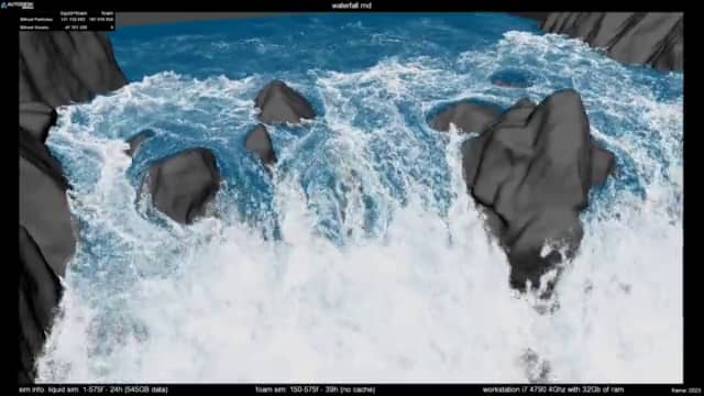 Waterfall RND Wip - Bifrost on Vimeo