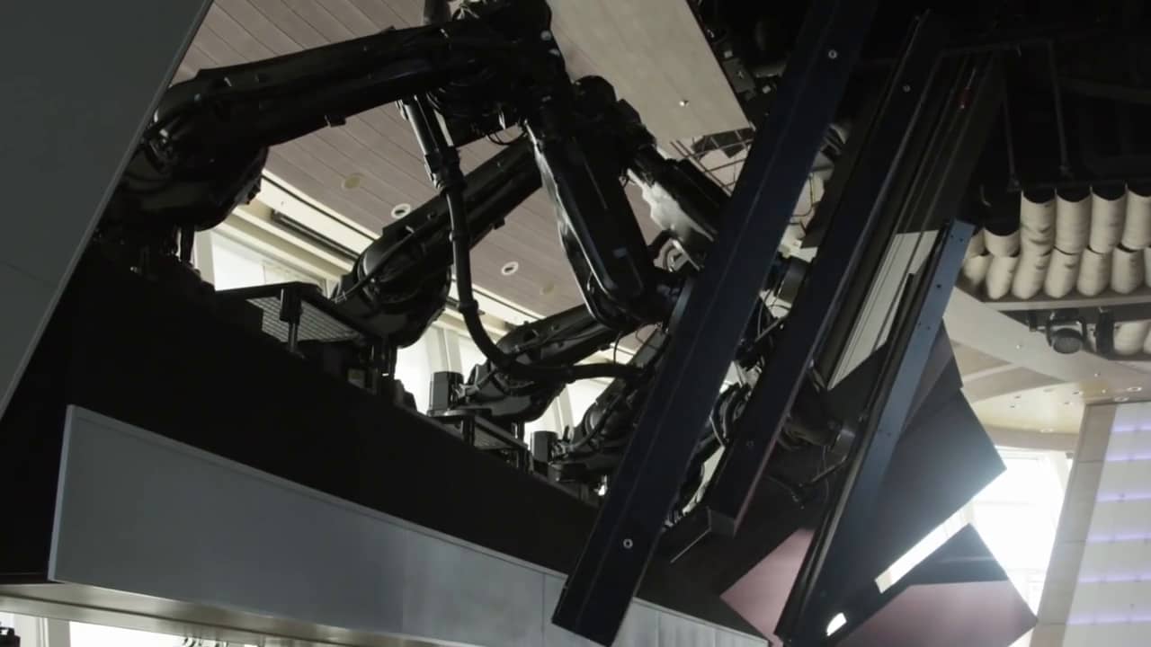 ABB Robotics - Robotic entertainment on a cruise ship on Vimeo