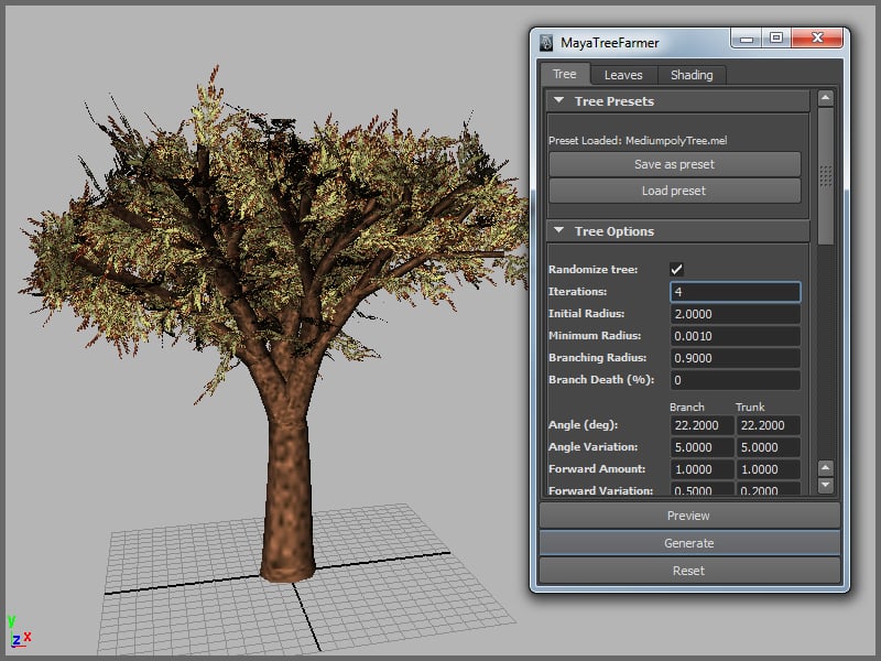 Tree Generator Plugin on Vimeo