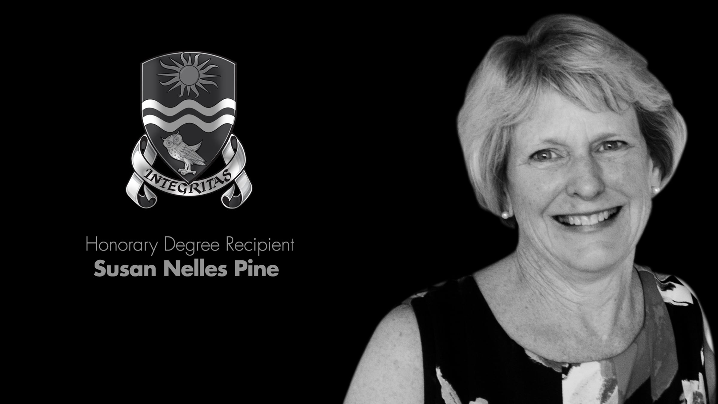 Honorary Degree Recipient Susan Nelles Pine