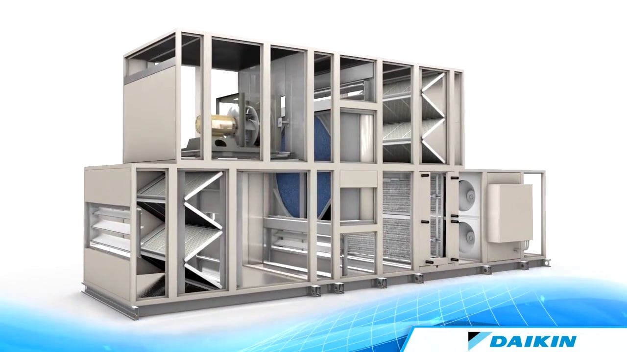 Daikin Applied - Daikin Vision™ Commercial Indoor Air Handler on Vimeo
