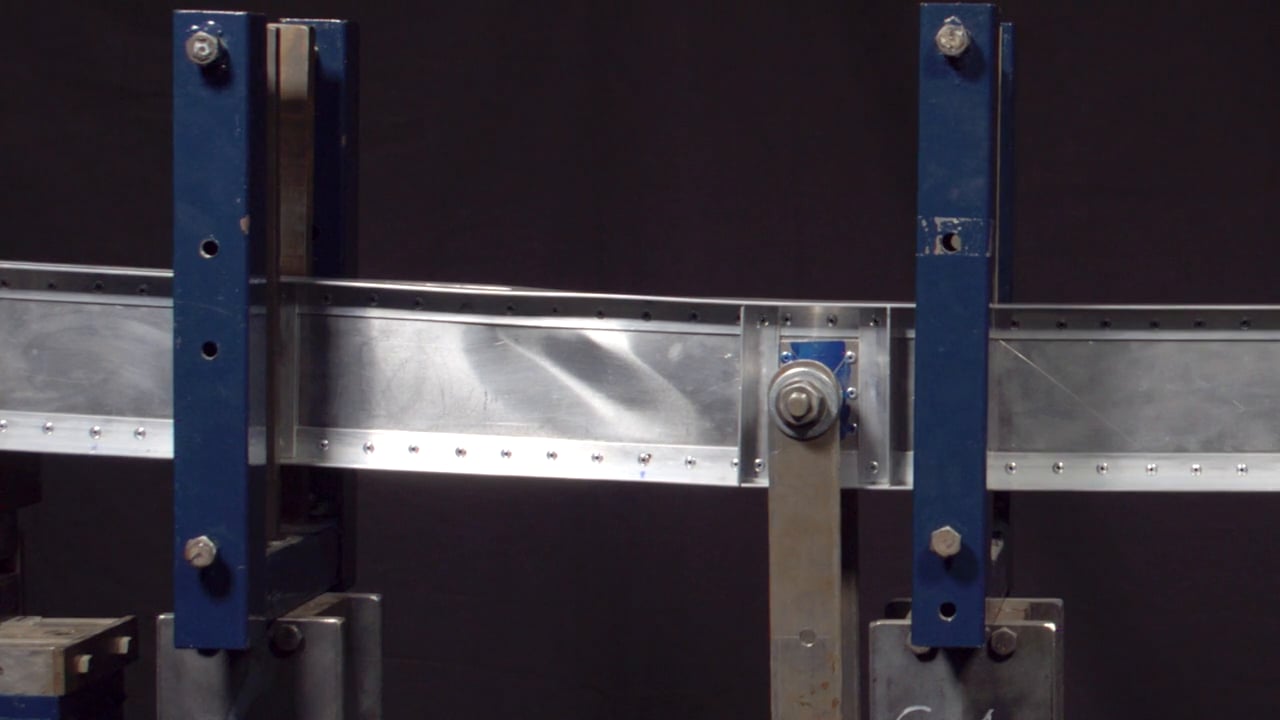 Local web buckling of a plate girder in bending on Vimeo