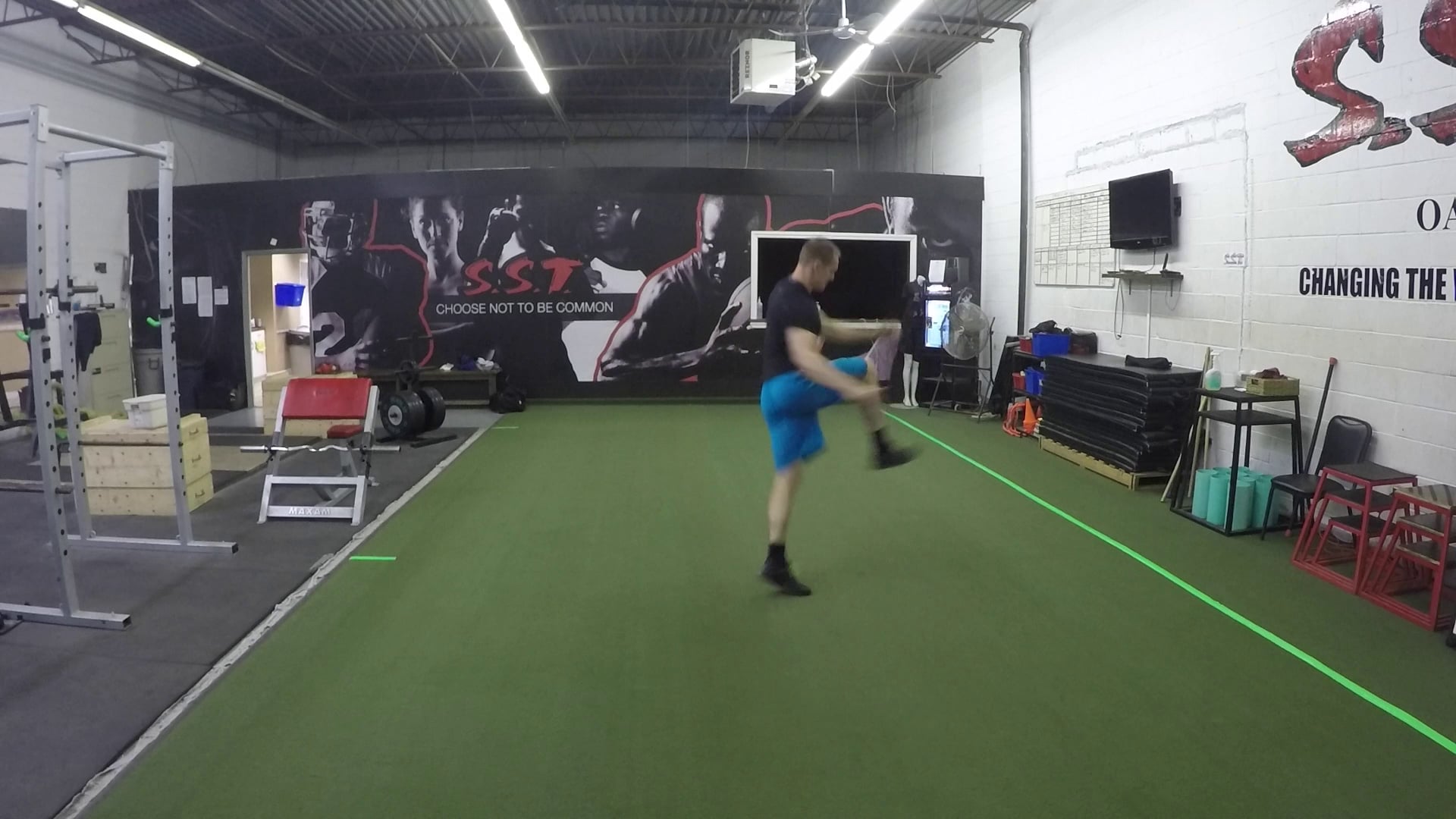 Carioca With High Knee Pull on Vimeo