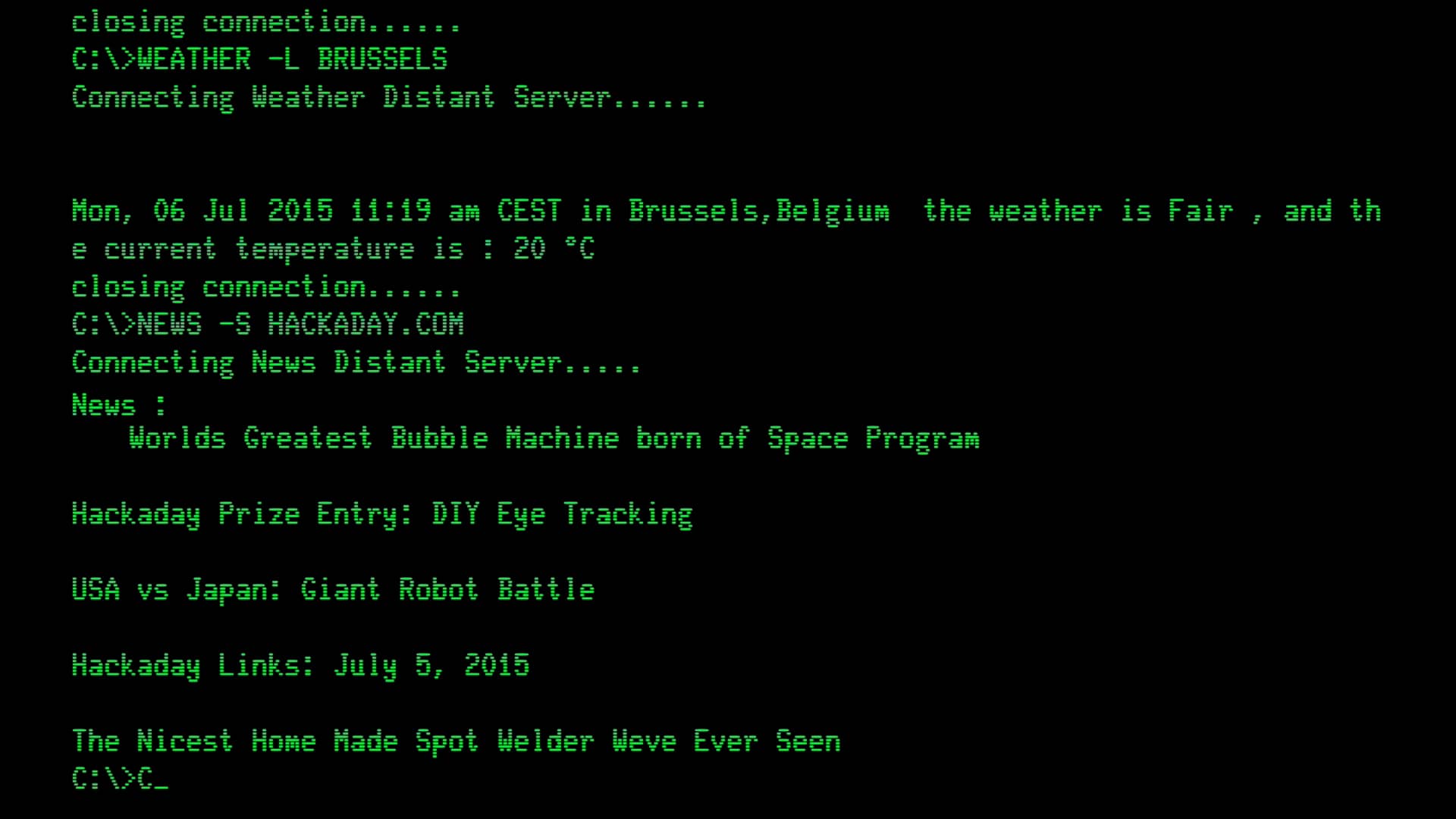 DOS - ScreenSaver on Vimeo
