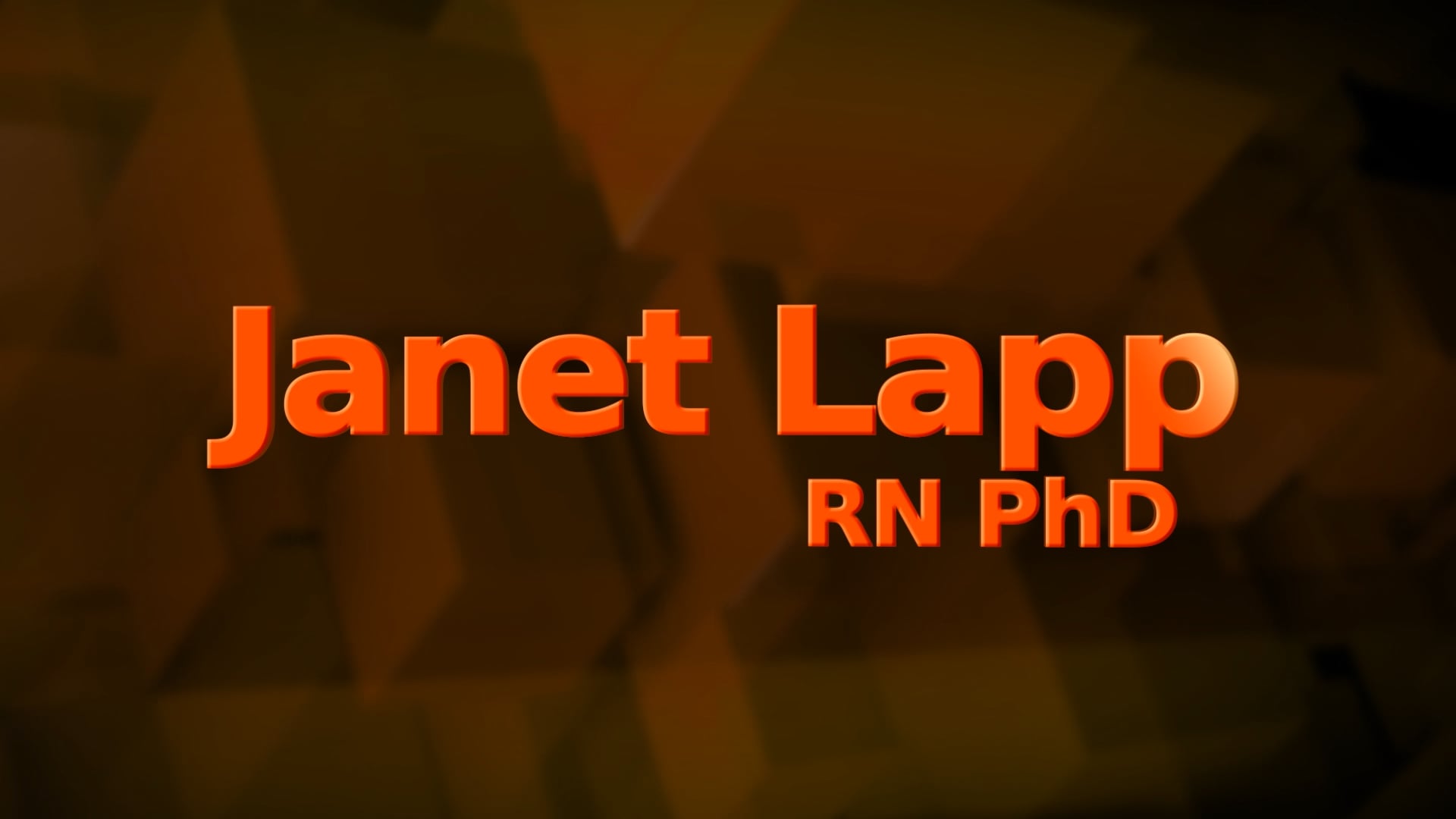 Janet Lapp - Change Leadership - Demo Video on Vimeo