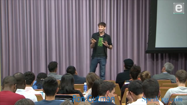 Ron Gutman | Speaker Agency, Speaking Fee, Videos | SPEAKING.com ...