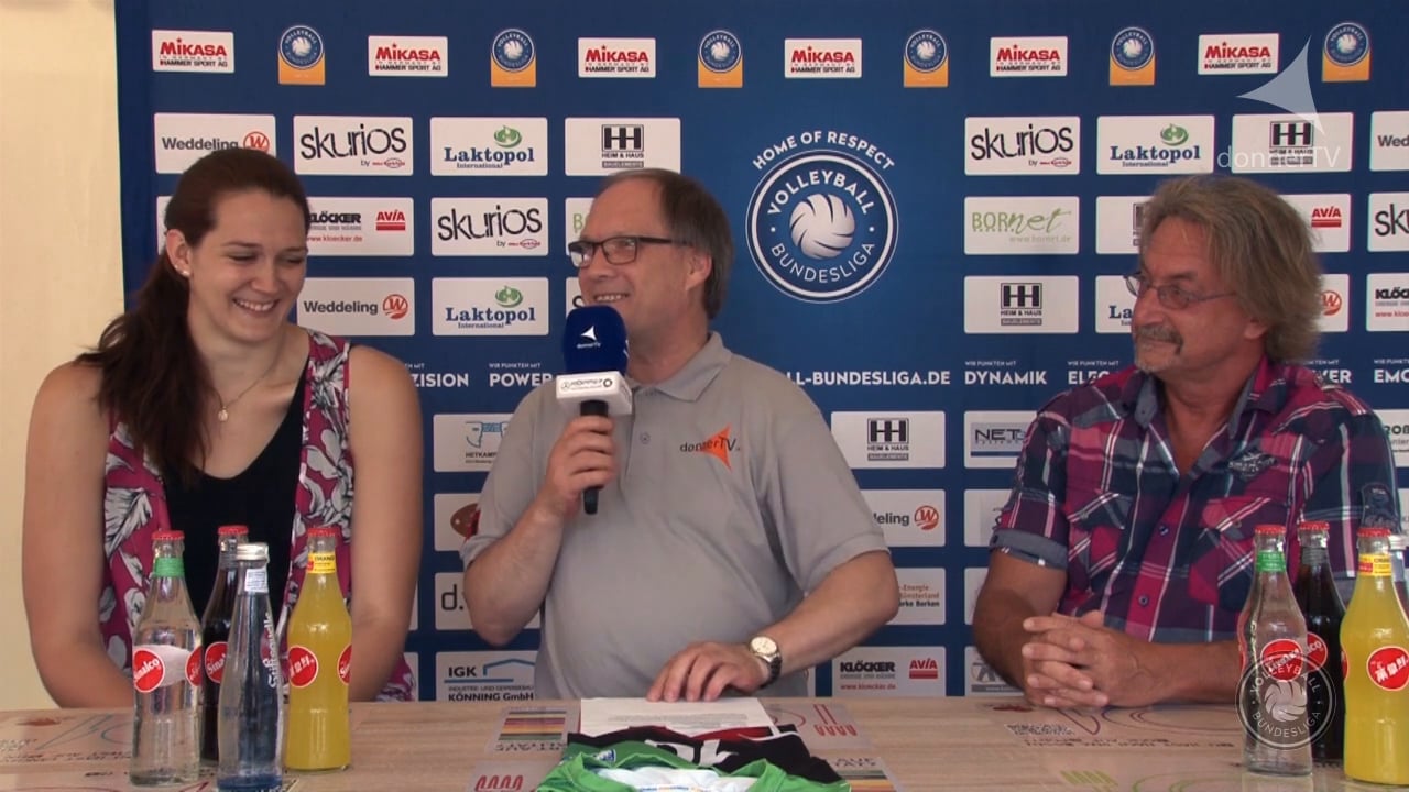 PIA-SABRINA WALKENHORST - die neue Nr. 16 bei den SKURIOS VOLLEYS ...