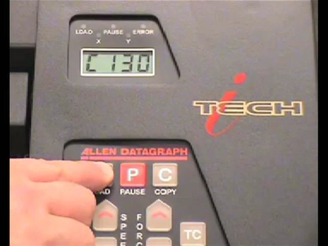 Allen DataGraph Vinyl Plotter - Calibration