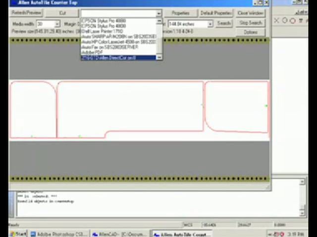 Allen DataGraph Vinyl Plotter - Cutting on Vimeo