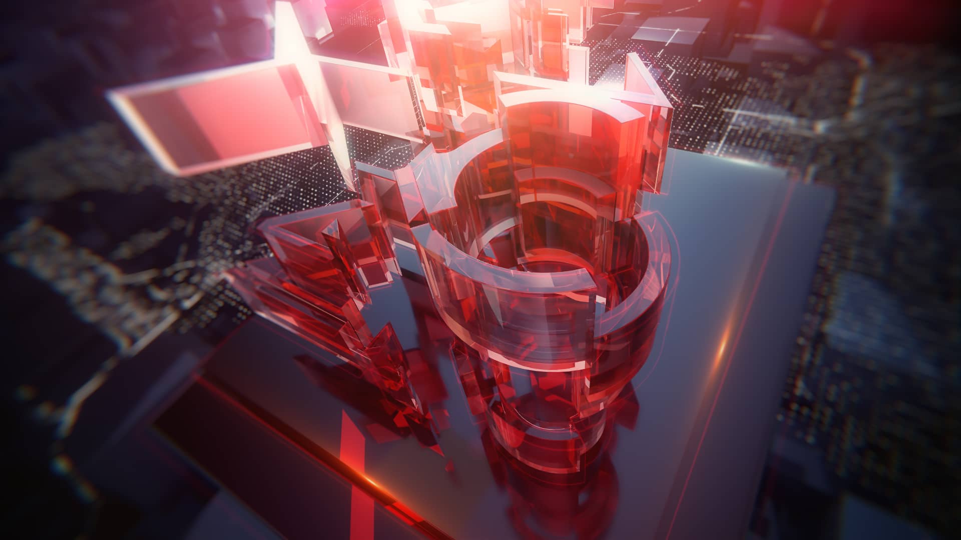 Glass city logo reveal on Vimeo