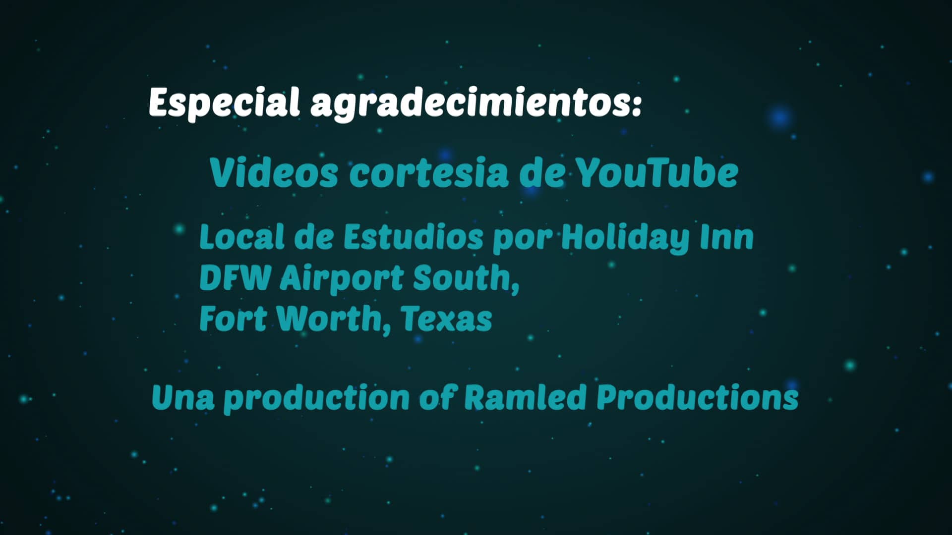 SHOW CREDITS on Vimeo