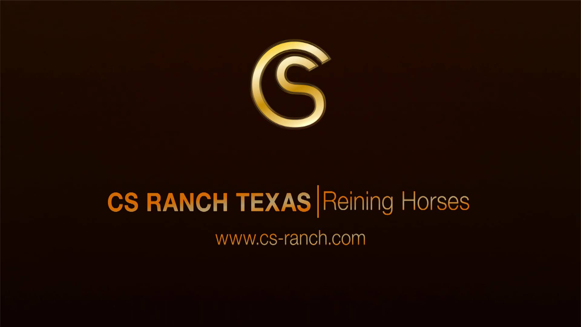 CS Ranch TEXAS, Home of Reining on Vimeo
