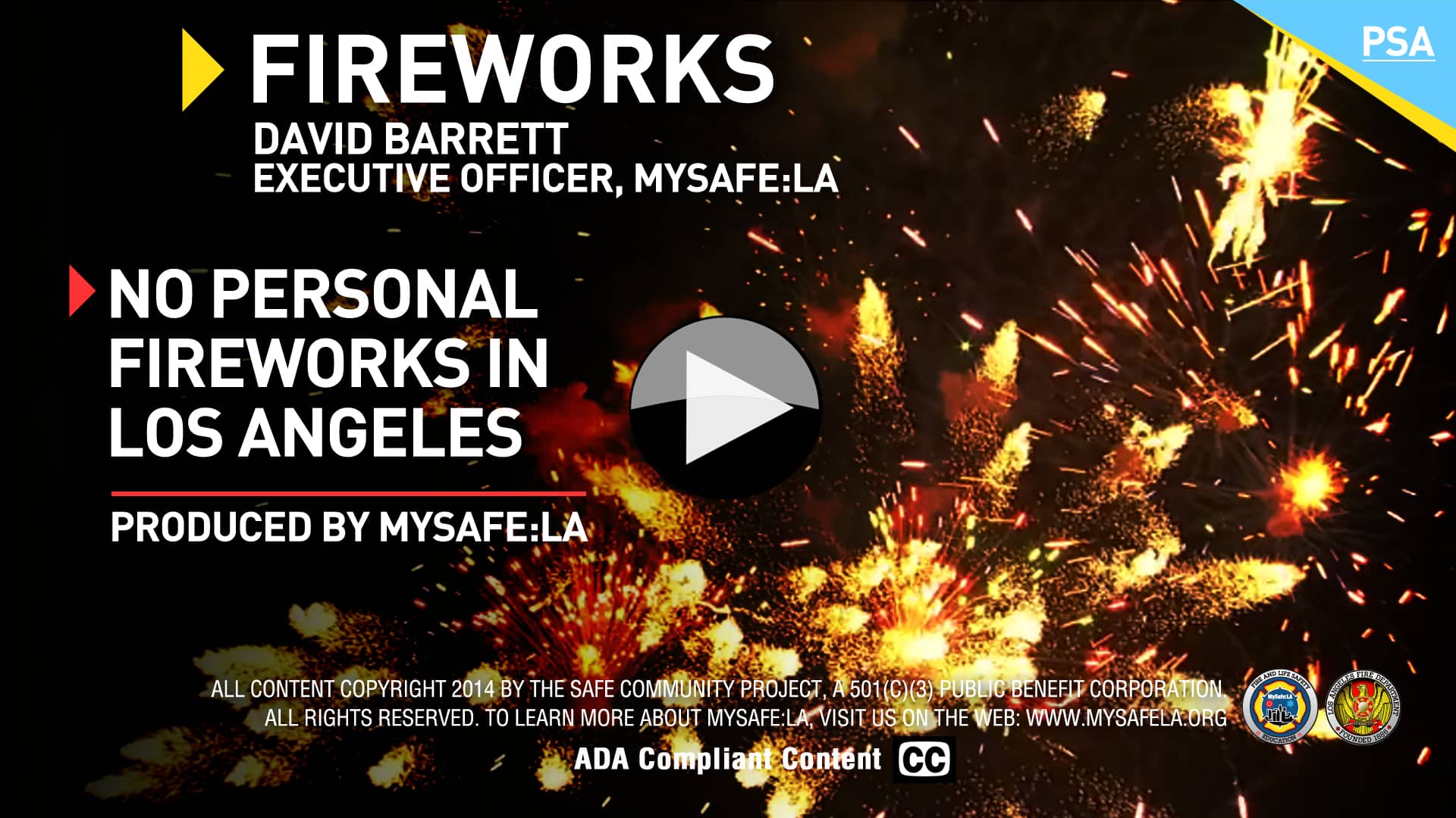 Fireworks PSA on Vimeo