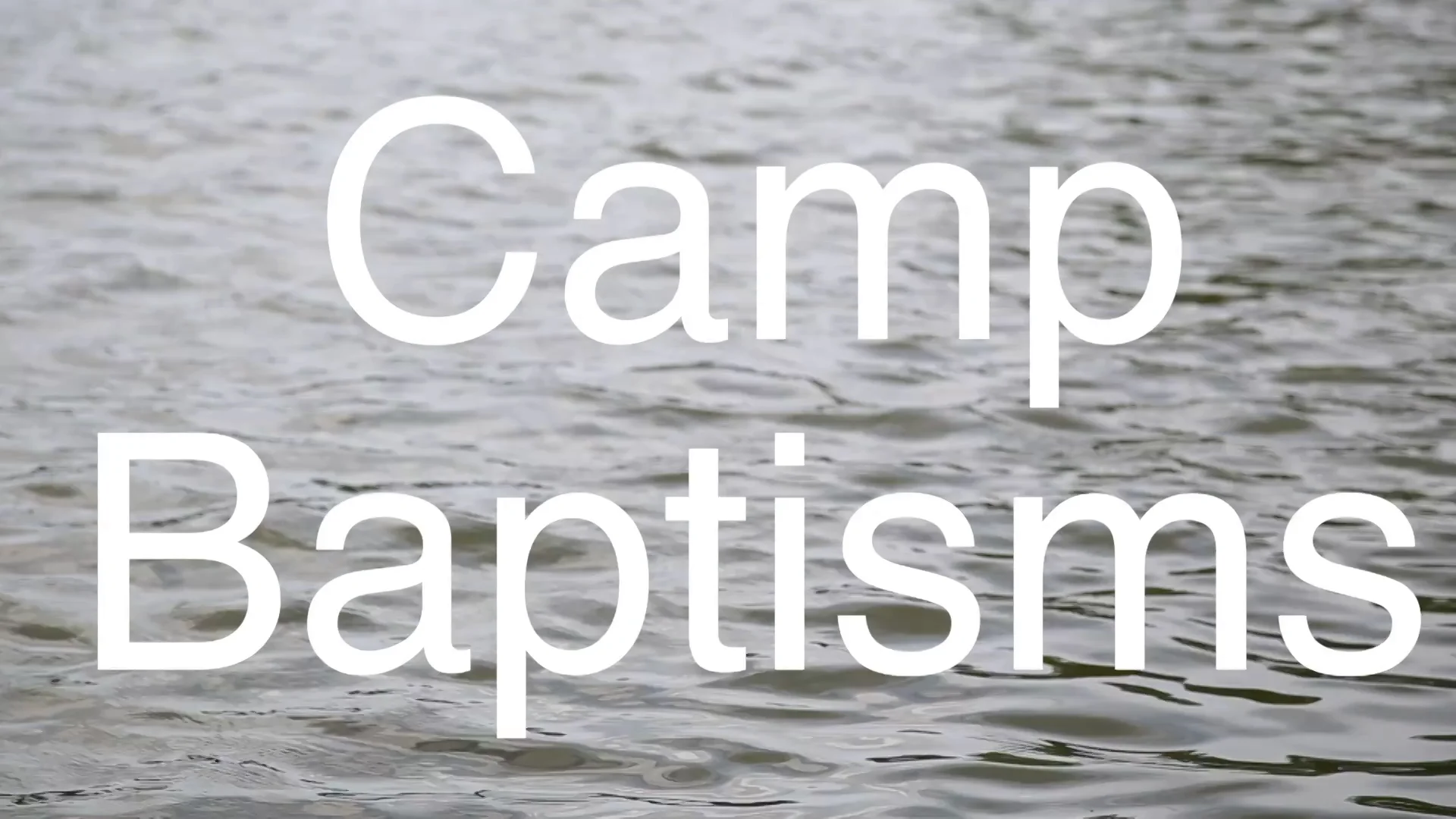 LifeStudents: Camp Baptism on Vimeo