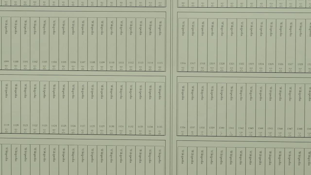 Print Wikipedia by Michael Mandiberg on Vimeo