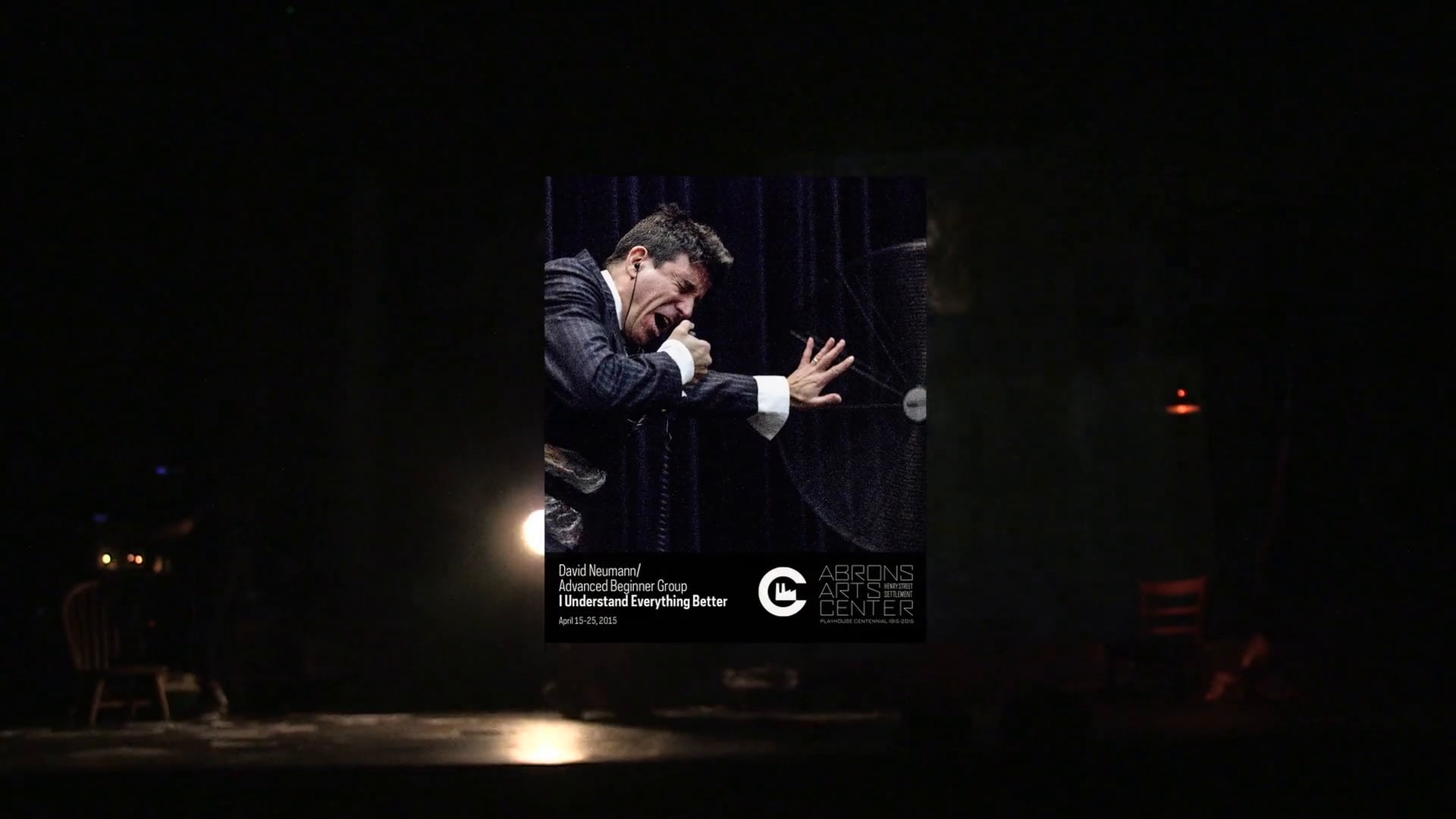 The Chocolate Factory Theater Video Archive - David Neumann/Advanced ...