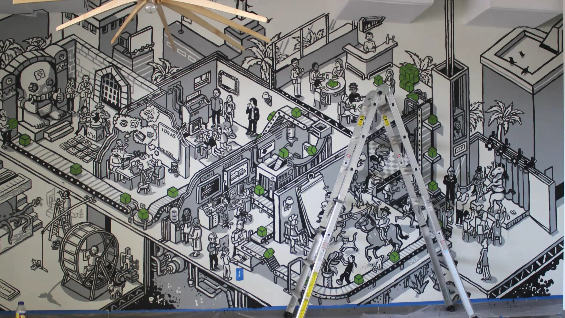 Good People Mural Timelapse on Vimeo