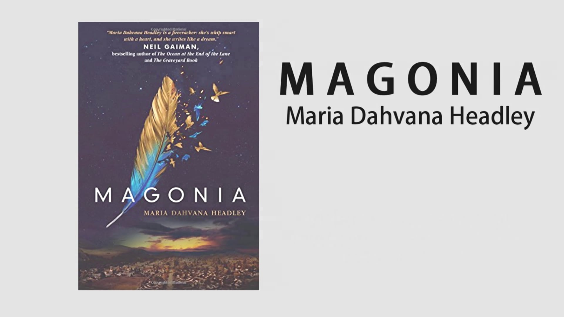 Magonia Book Trailer on Vimeo