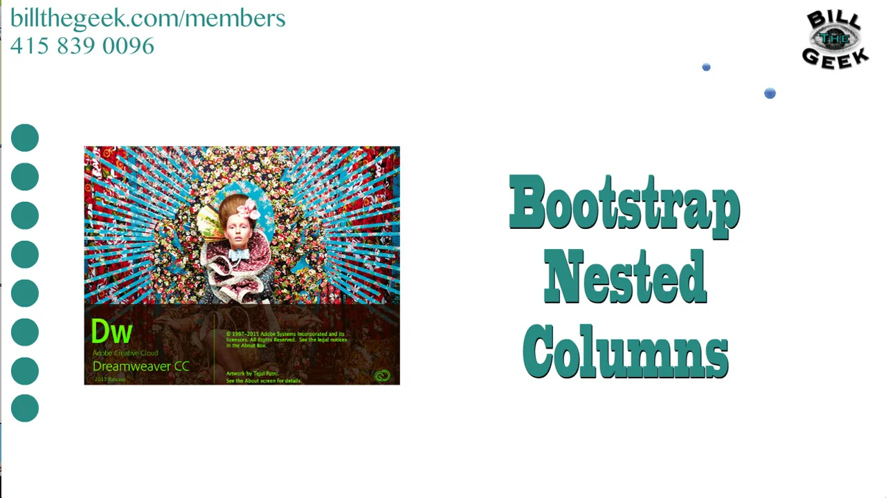 Dreamweaver Bootstrap Nested Columns on Vimeo
