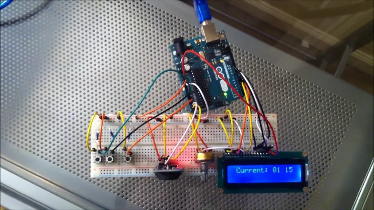 Arduino DS3231 RTC Clock on Vimeo