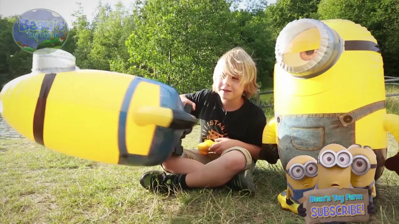 Bladez Toyz Radio Control Inflatable Minions on Vimeo